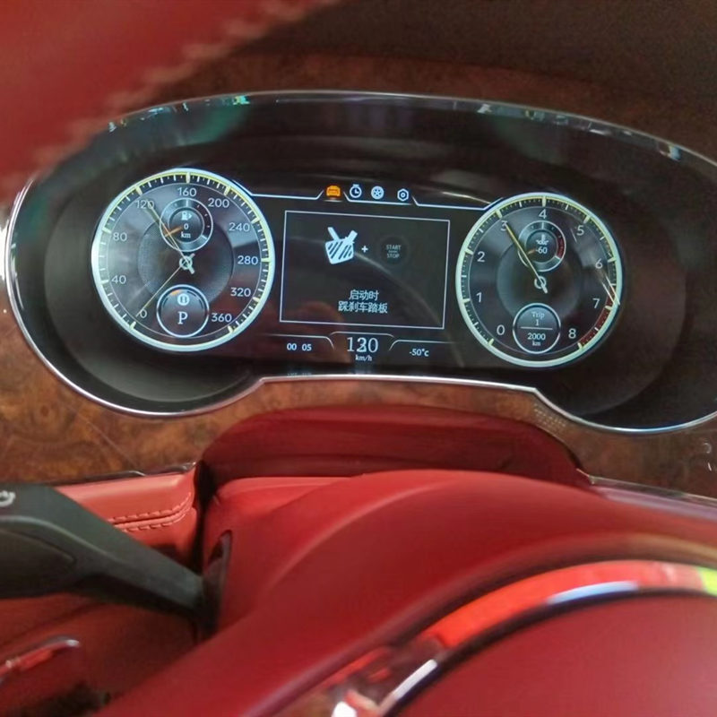 LCD Instrument Cluster Digital Dash Panel Dashboard Speedometer Upgrade ...