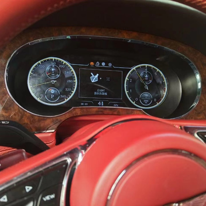 LCD Instrument Cluster Digital Dash Panel Dashboard Speedometer Upgrade ...