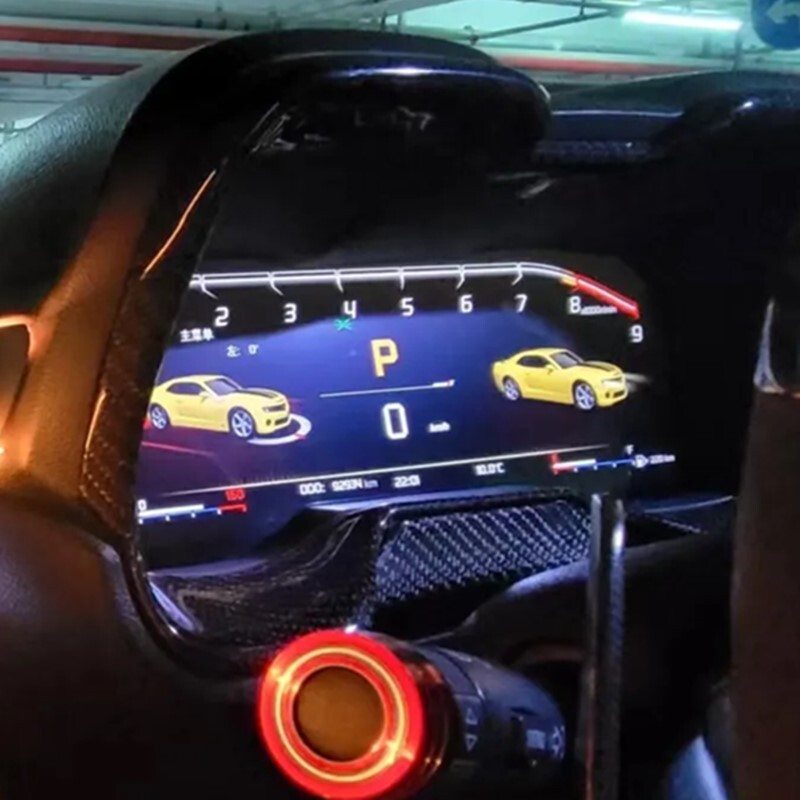 12.3" LCD Instrument Cluster Digital Dash Panel Dashboard Speedometer ...