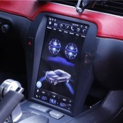 tesla style screen android car stereo radio gps navigation head unit ...