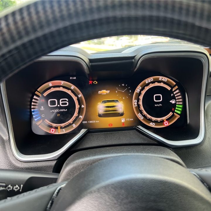 LCD Instrument Cluster Digital Dash Panel Speedometer Dashboard Upgrade ...