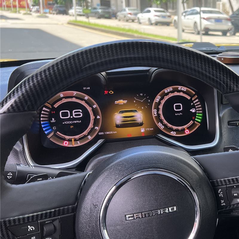 LCD Instrument Cluster Digital Dash Panel Speedometer Dashboard Upgrade ...