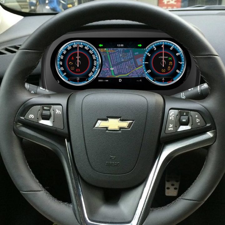 LCD Instrument Cluster Digital Dash Panel Speedometer Dashboard Upgrade ...