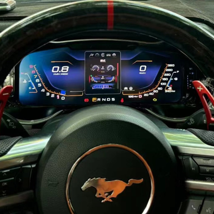 12.3" LCD Instrument Cluster Digital Dash Panel Speedometer Dashboard ...