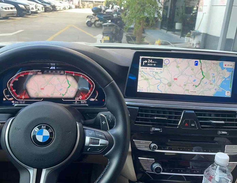 12.3" LCD Cluster Instrument Digital Dash Panel Dashboard Speedometer ...