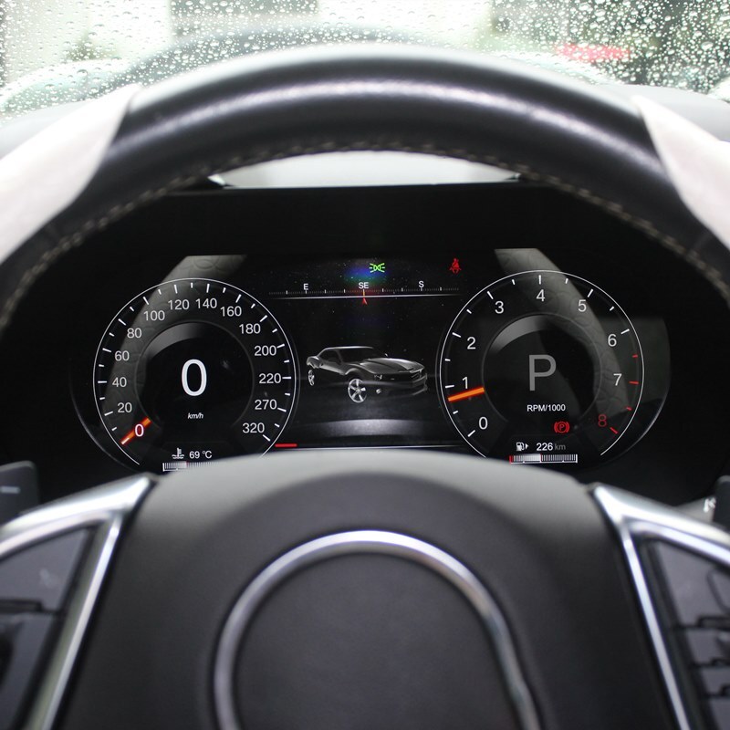 12.3" LCD Cluster Digital Dash Panel Speedometer Dashboard Upgrade ...