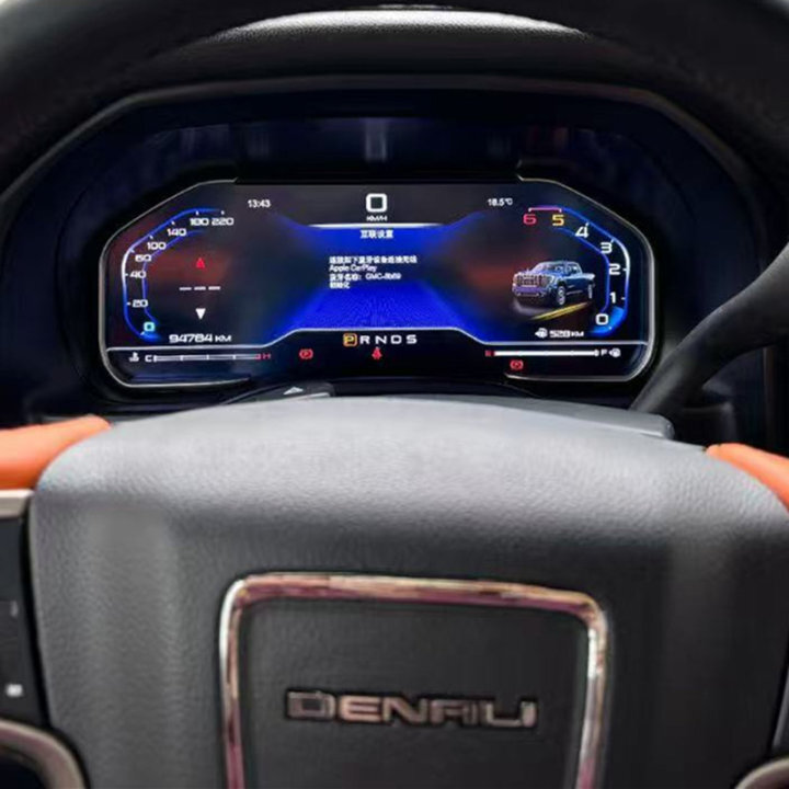 12.3" LCD Instrument Digital Cluster Dash Panel Dashboard Speedometer ...