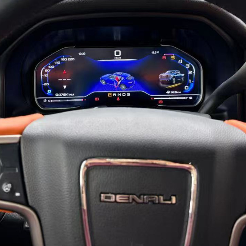 12.3" LCD Instrument Digital Cluster Dash Panel Dashboard Speedometer ...