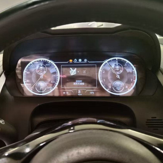 lcd instrument dashboard ac panel touch screen upgrade replacement