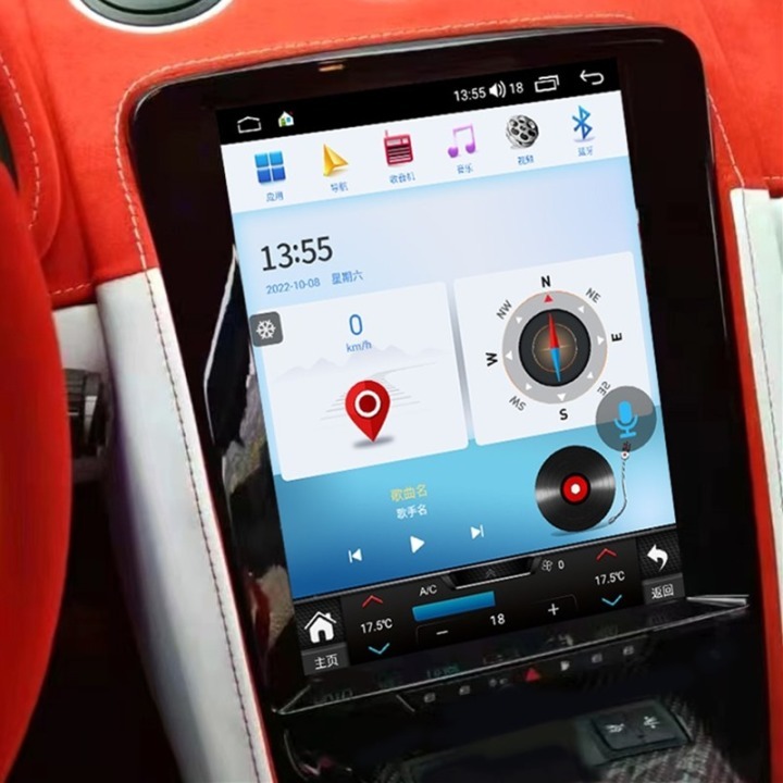 12.1" Android Screen Car Stereo Radio GPS Navigation Head Unit ...