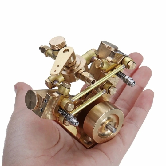 OKMO M2B Twin Cylinder Marine Steam Engine Model Stirling Engine