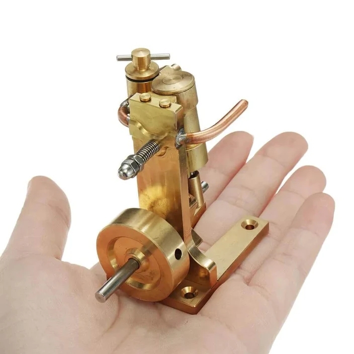 M1 Mini Single Cylinder Double Swing Steam Engine Model -OKMO