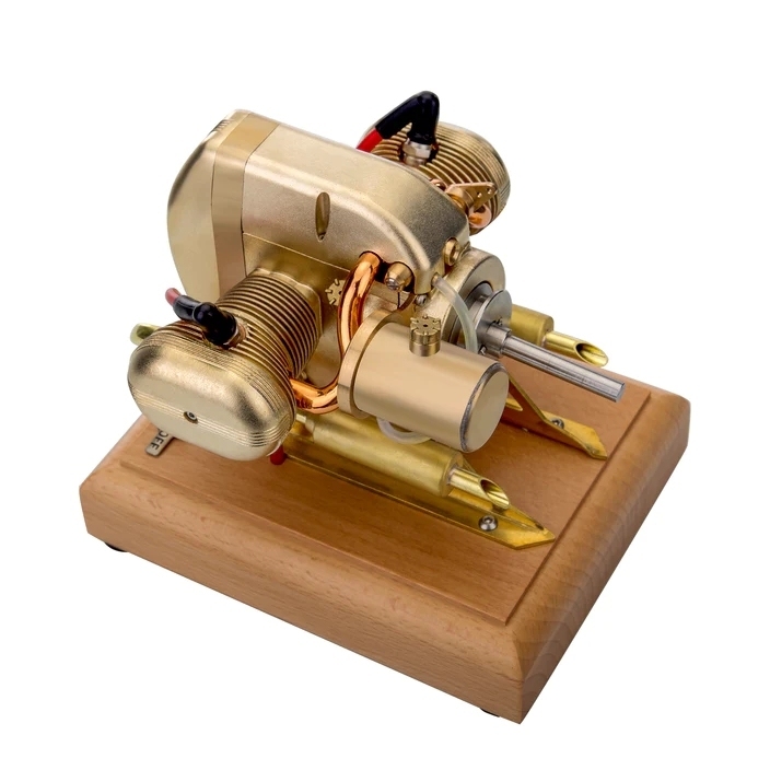 R90S Mini Gasoline Engine 2-Cylinder 4-Stroke Motorcycle Internal ...