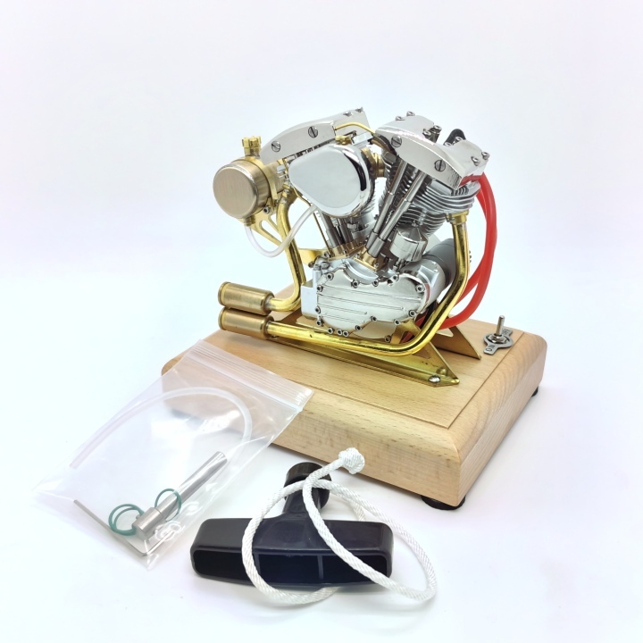 OKMO R32 V-Twin Model V2 Four-stroke Gasoline Engine Motorcycle Engine ...