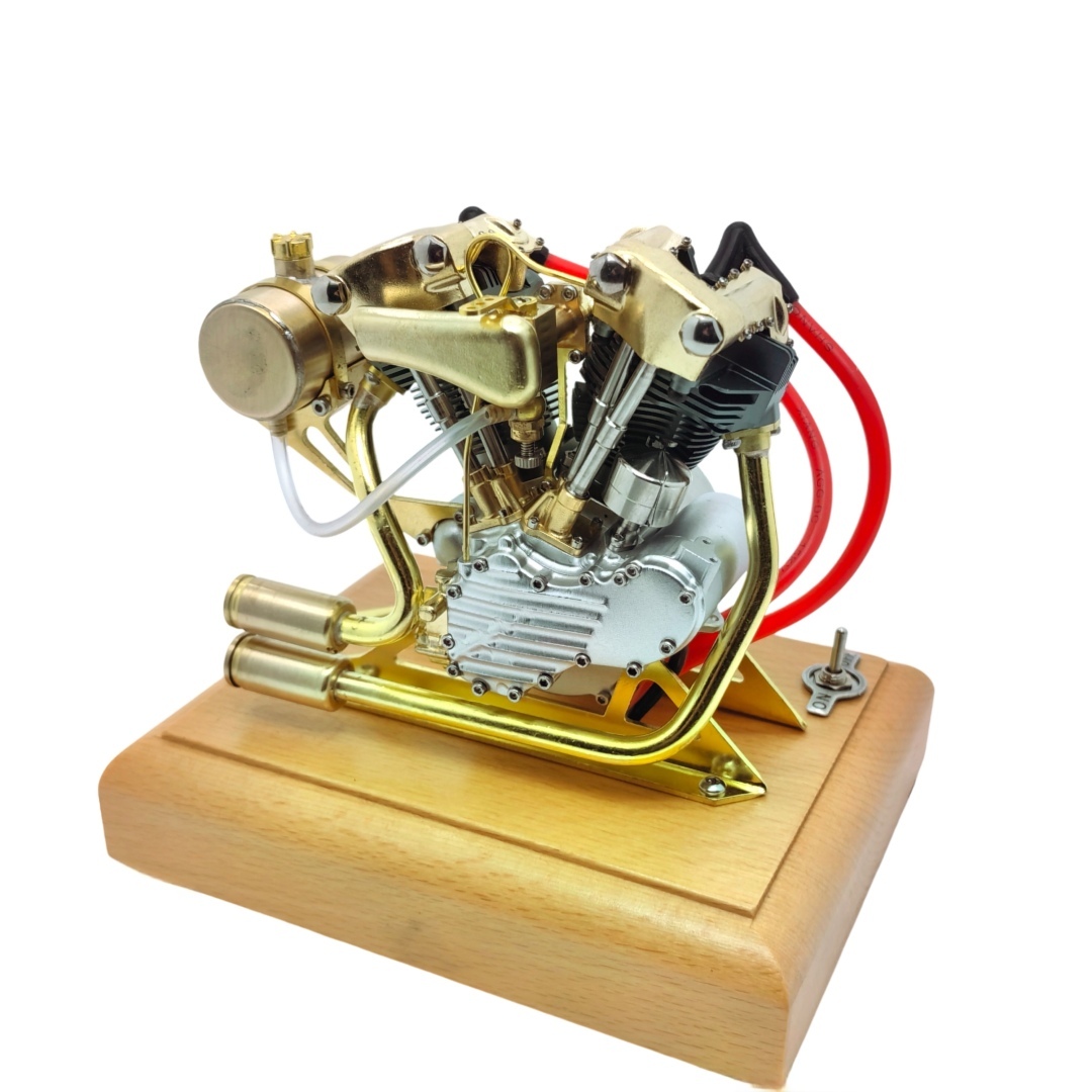 R29 Mini V2 Engine OHV V-Twin Motorcycle Engine Double-cylinder Four ...