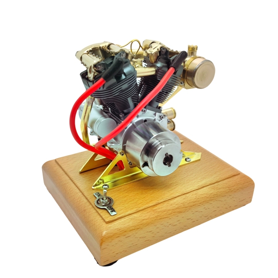 R29 Mini V2 Engine OHV V-Twin Motorcycle Engine Double-cylinder Four ...