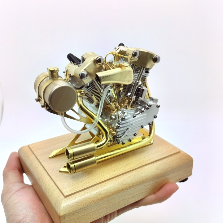 R29 Mini V2 Engine OHV V-Twin Motorcycle Engine Double-cylinder Four ...