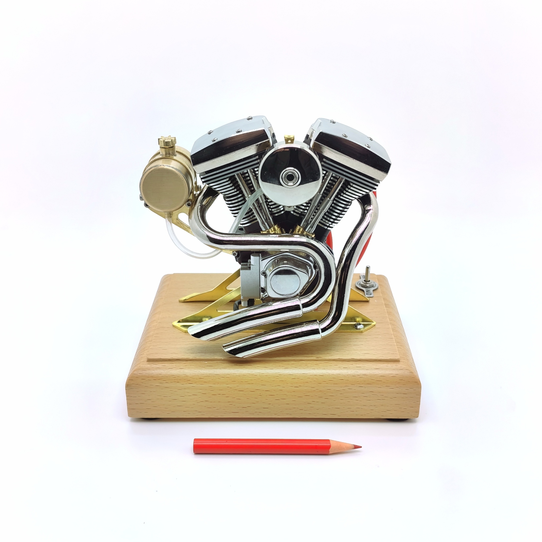 R33 Evolution 4.2CC Mini V2 Engine OHV V-Twin Motorcycle Engine Double ...