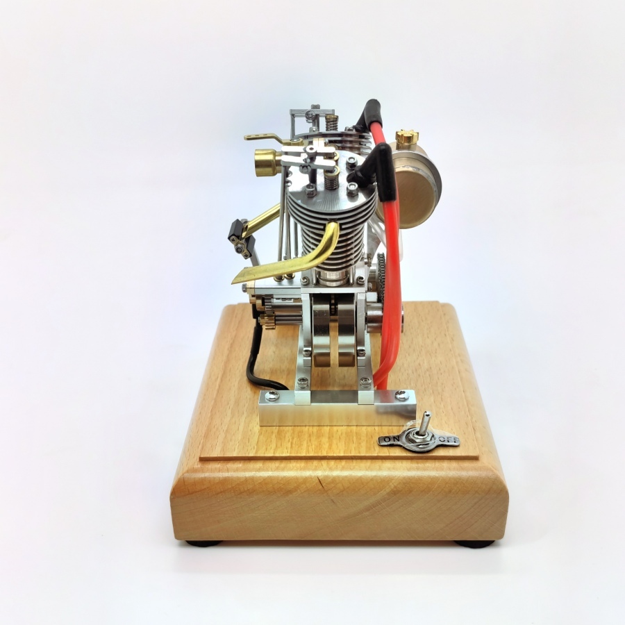 H08 Hoglet V2 Engine 4.2CC OHV V-Twin Four-Stroke Gasoline Engine Mini ...