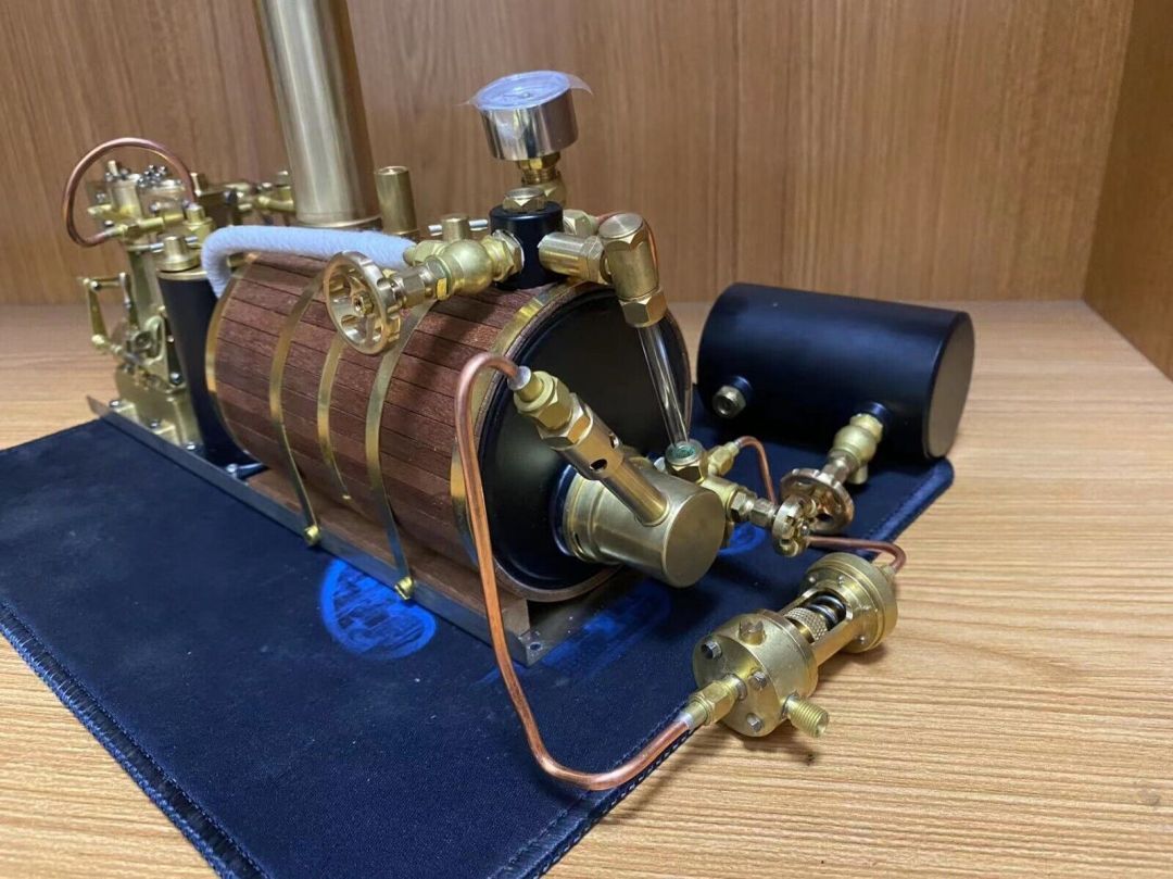 Two-cylinder steam engine Live Steam with Steam Boiler With P5 Two ...