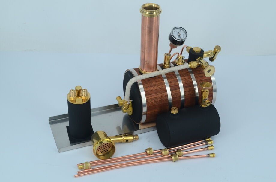 Horizontal steam boiler models For Marine Steam Engine