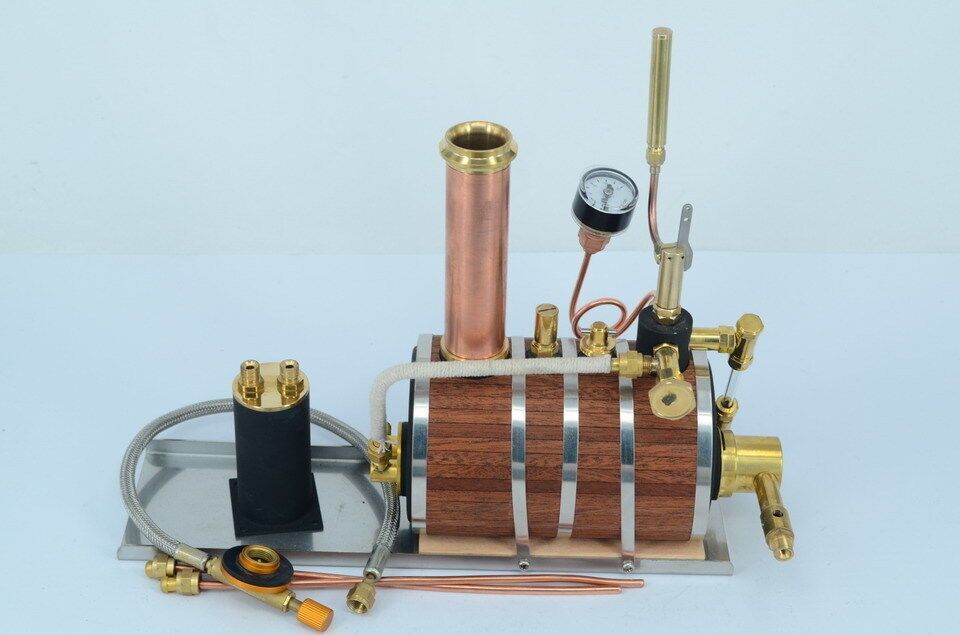 Horizontal steam boiler models For Marine Steam Engine