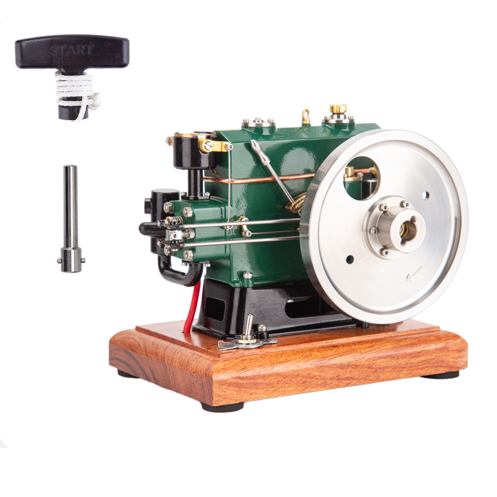 RETROL & OKMO 1/8 Scale 3.6CC Mini Vintage Single Cylinder Four-Stroke ...