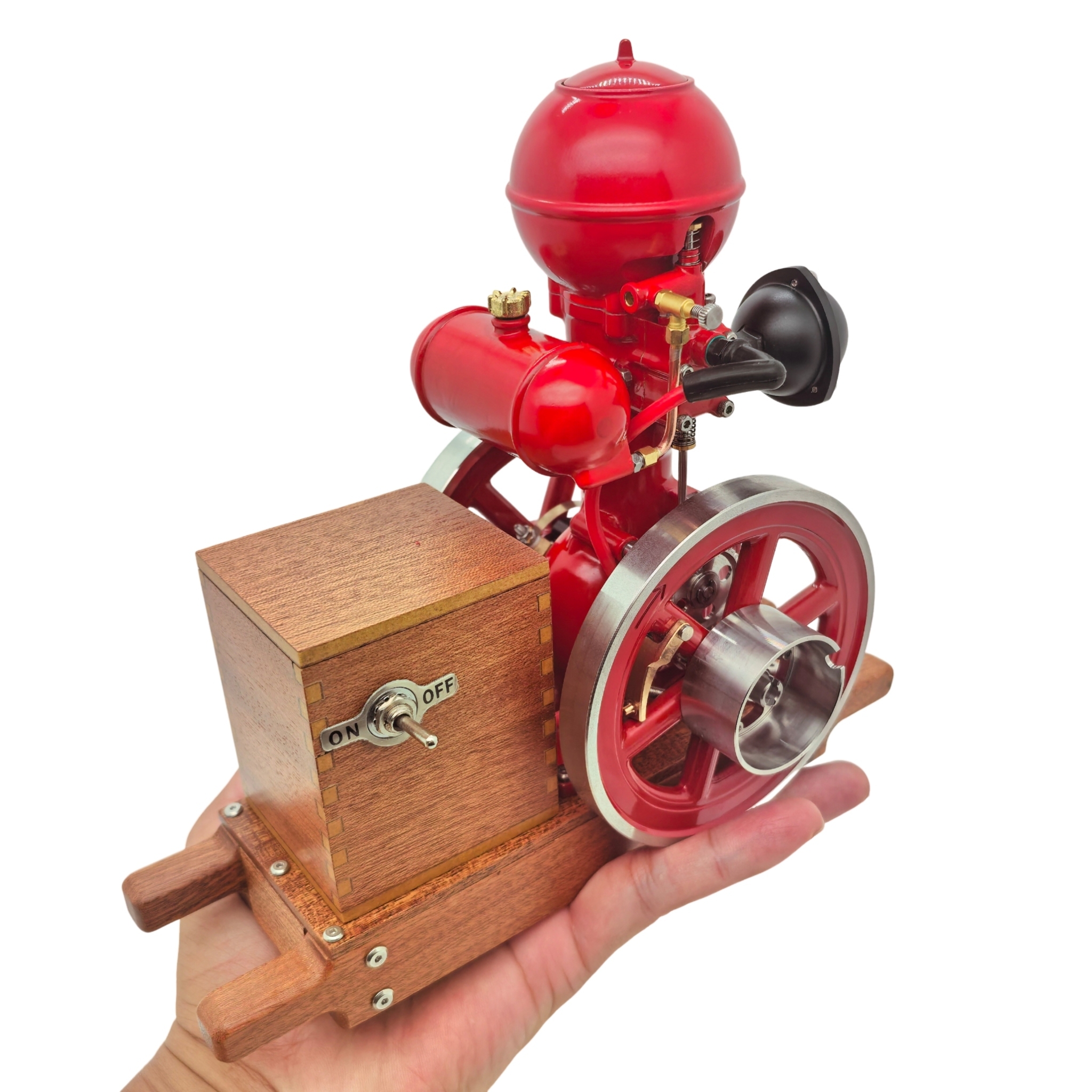 Ball Top Monitor Hit and Miss Engine B01