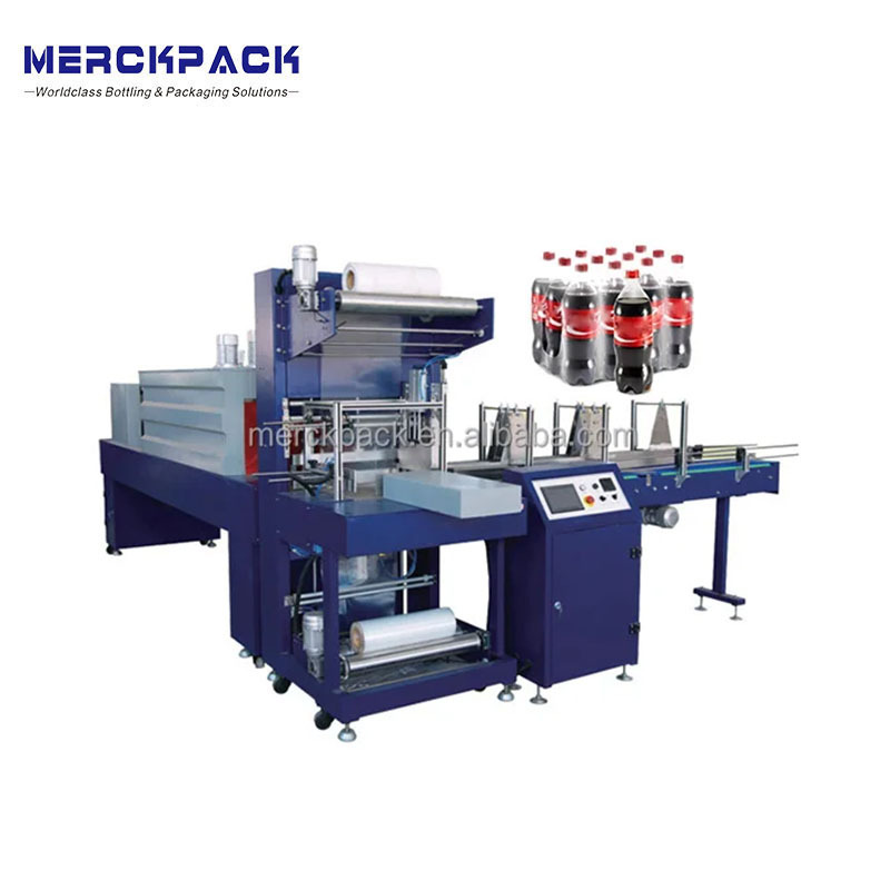 Automatic L Type Plastic Film Shrink Wrapping Machine