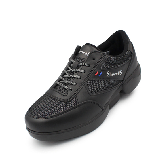 ShoeallS Magnetic Vibration Functional Shoes Casual Leather Daily Vece ...