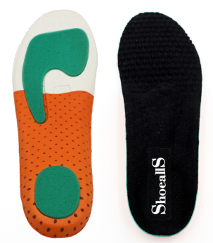 ShoeallS Functional Insole Cup Insole (CI-BK)