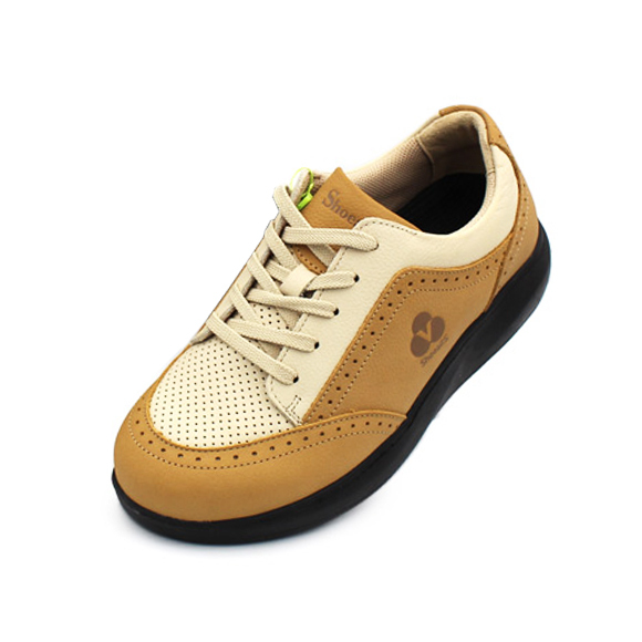 ShoeallS Magnetic Vibration Functional Shoes Casual Leather Daily ...