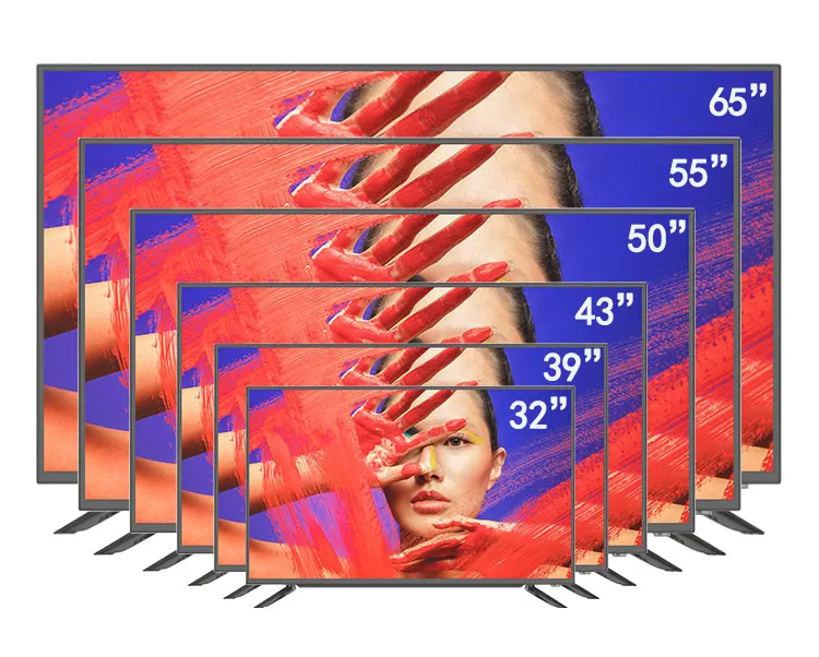 100 inch led tv qeld tv 43 50 55 65 75 86 inch 4K 8K LED Smart ...