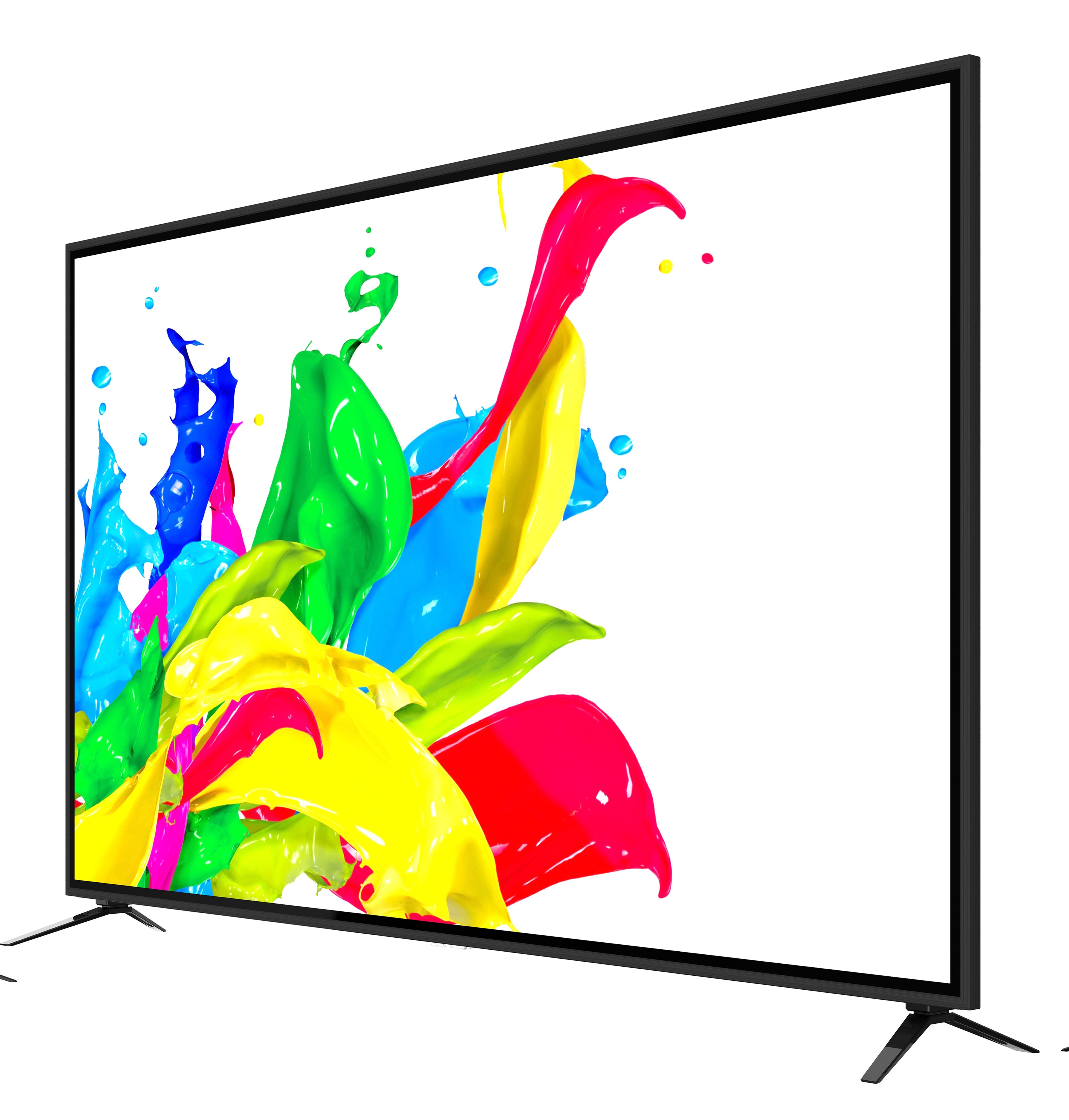 100 inch led tv qeld tv 43 50 55 65 75 86 inch 4K 8K LED Smart ...