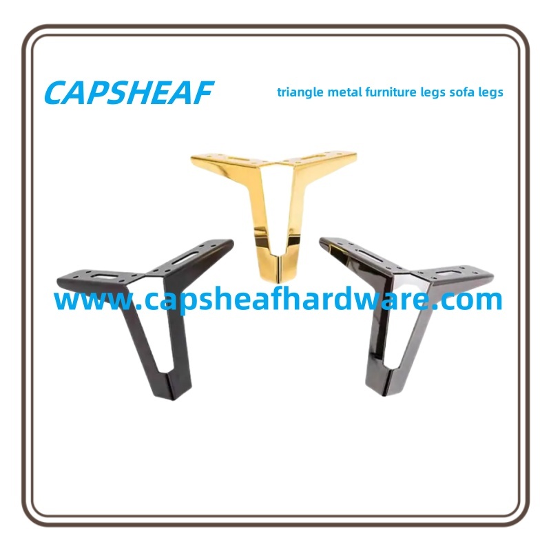 Triangle Metal Furniture Legs Sofa Legs