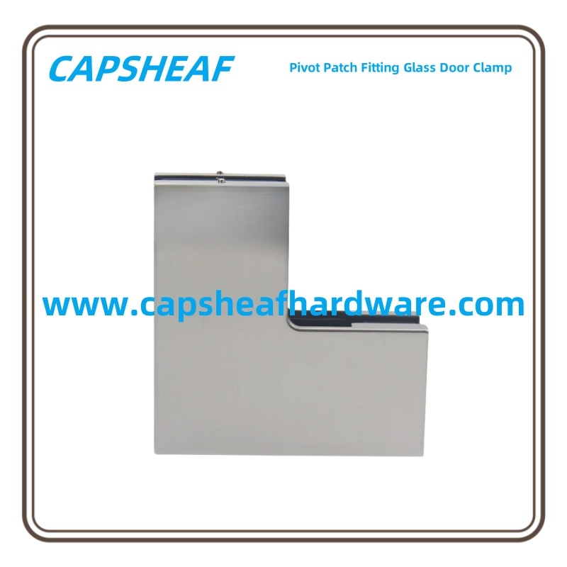 Over Panel Pivot Patch Fitting Glass Door Clamp