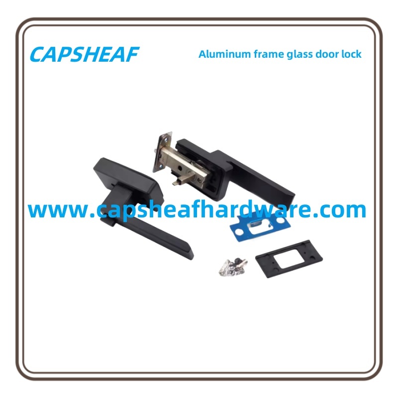 Aluminum Frame Glass Door Lock