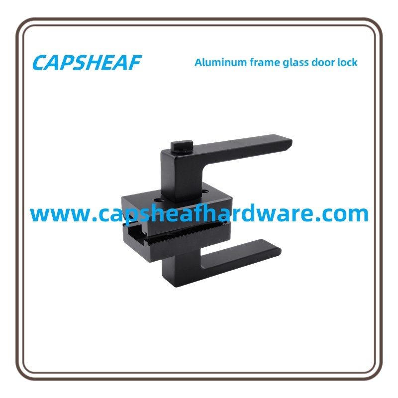 Aluminum Frame Glass Door Lock
