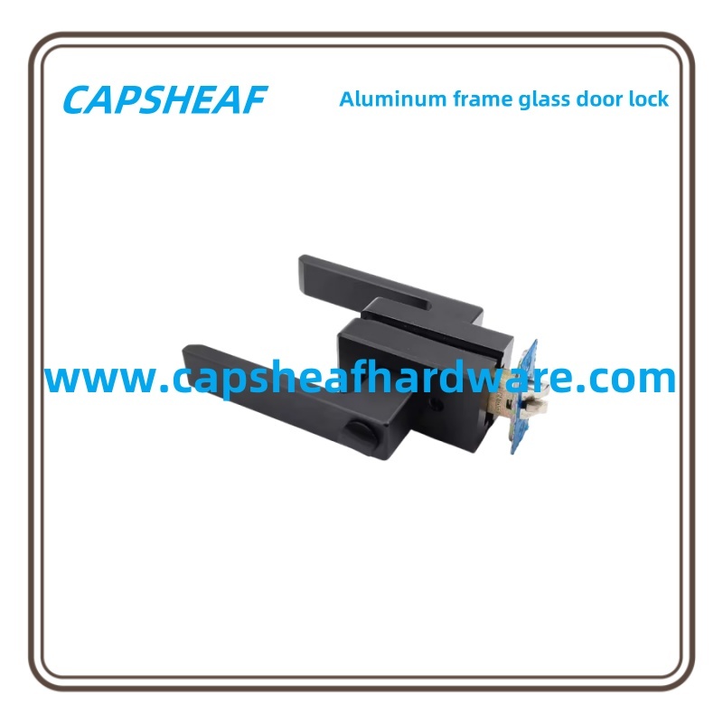 Aluminum Frame Glass Door Lock