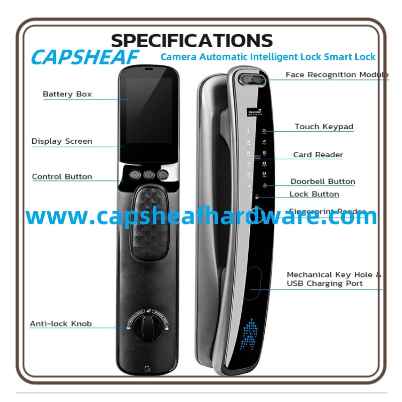 3d Face Recognition Camera Automatic Intelligent Lock