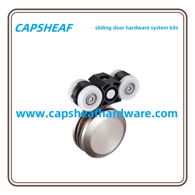 Heavy Duty Steel Rollers Sliding Door Hardware System