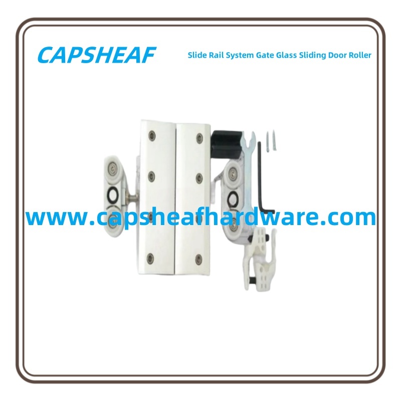 Slide Rail System Gate Glass Sliding Door Rolle