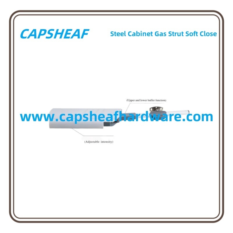 Hot Adjustable Steel Cabinet Gas Strut Soft Close Flap Lid Stay