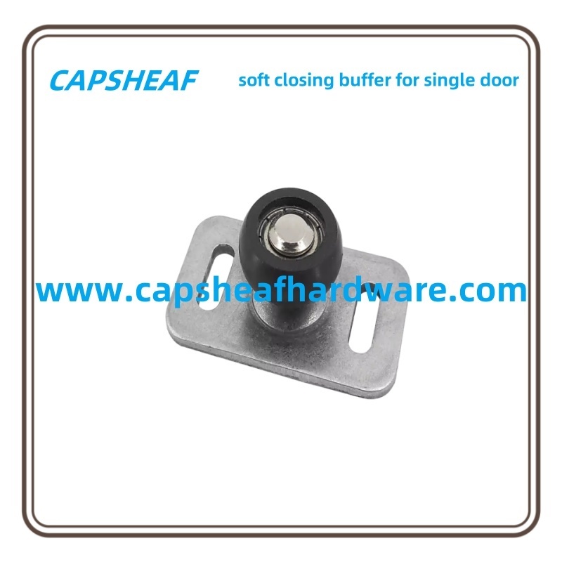 Sliding Door Wheel Soft Closing Buffer For Single Door