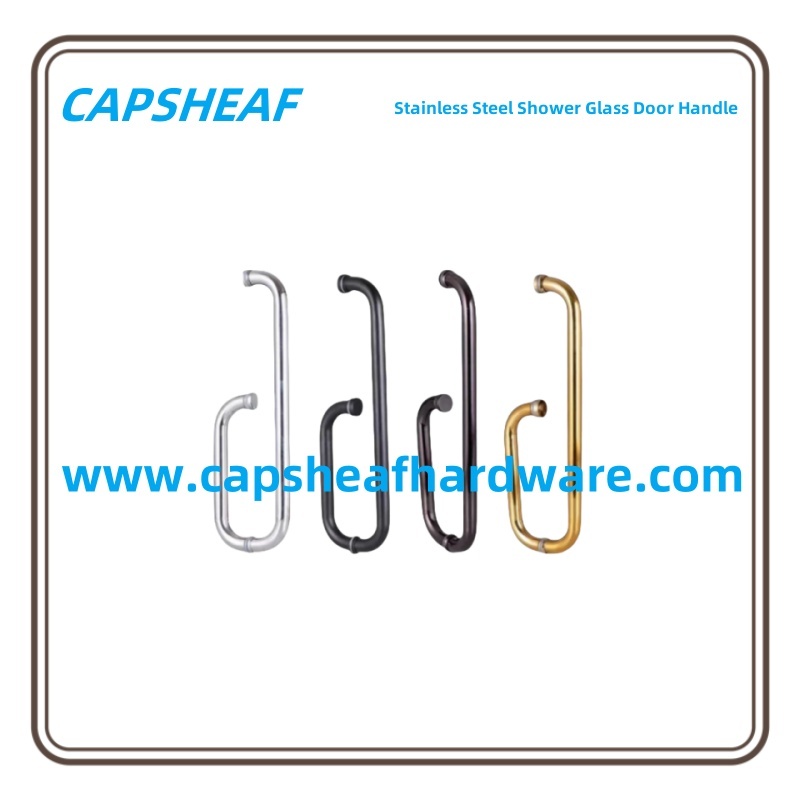 Bathroom Glass Door Push Pull Handle
