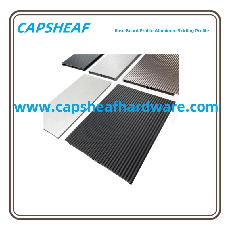Base Board Profile Aluminum Skirting Profile
