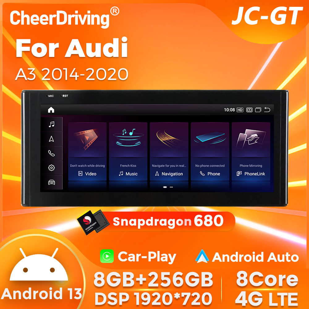 New Apple CarPlay Upgrade Android Auto Mod for Audi A3 RMC Q7 B9