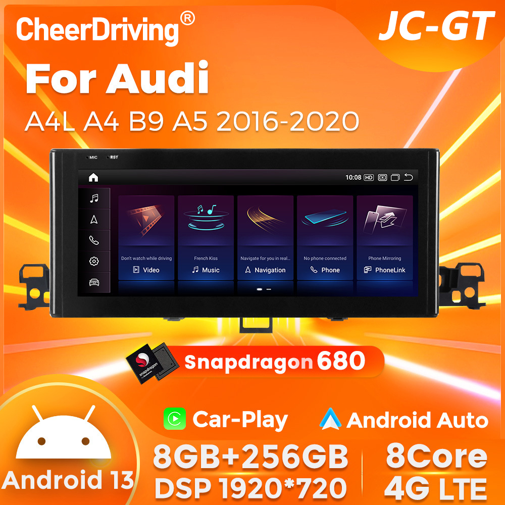 New Apple CarPlay Upgrade Android Auto Mod for Audi A4 B8 A5 Q5 without MMI