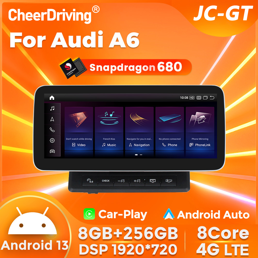 New Apple CarPlay Upgrade Android Auto Mod for Audi A6 C7 A7 MMI3G RMC MIB