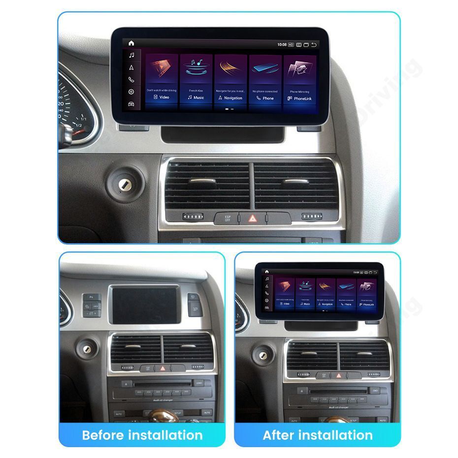 Car android screen, android touch screen car stereo, android carplay ...